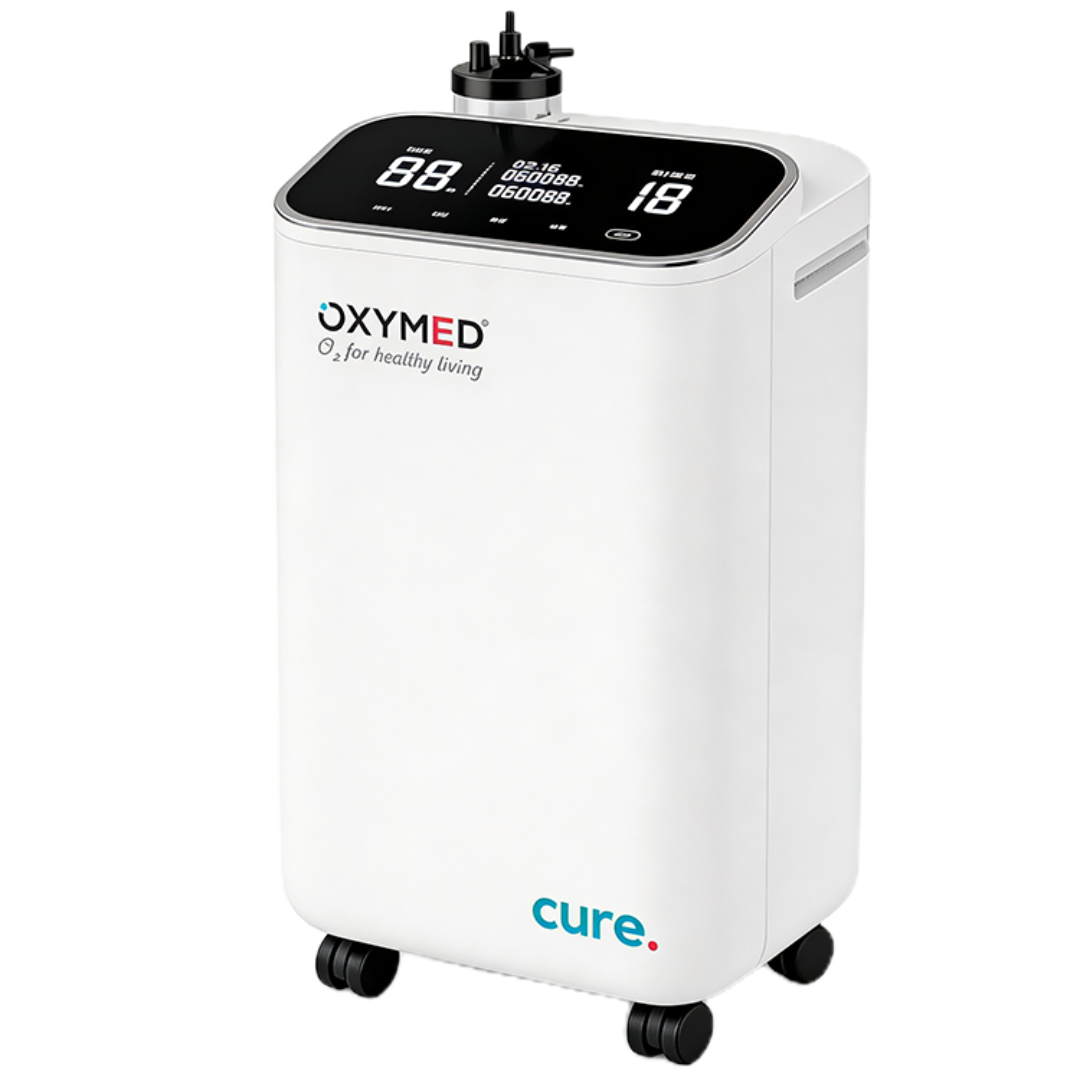 Buy Oxymed Cure 5 Litre Oxygen Concentrator at Best Price – Medequip
